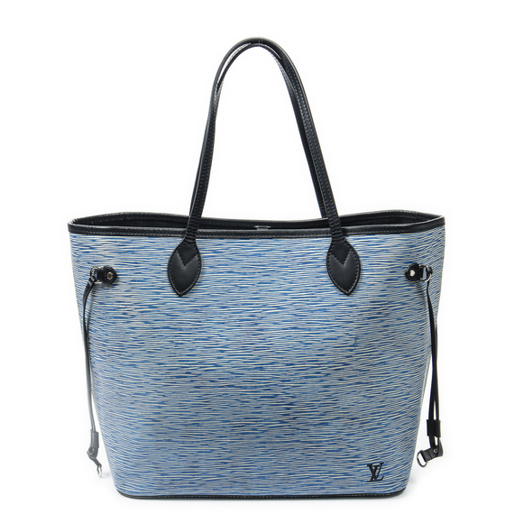 Louis Vuitton | Bags | Louis Vuitton Neverfull Denim Mm | Poshmark